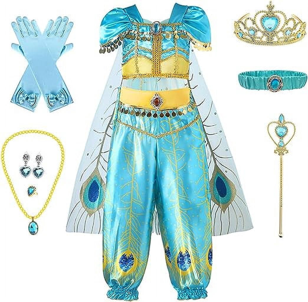 Goyoma Arabian Princess Dress for girls Cosplay Birthday Outfit with ...