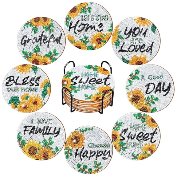 DIAMOND DOTZ® Butterfly Coasters Diamond Painting Kit - Walmart.com
