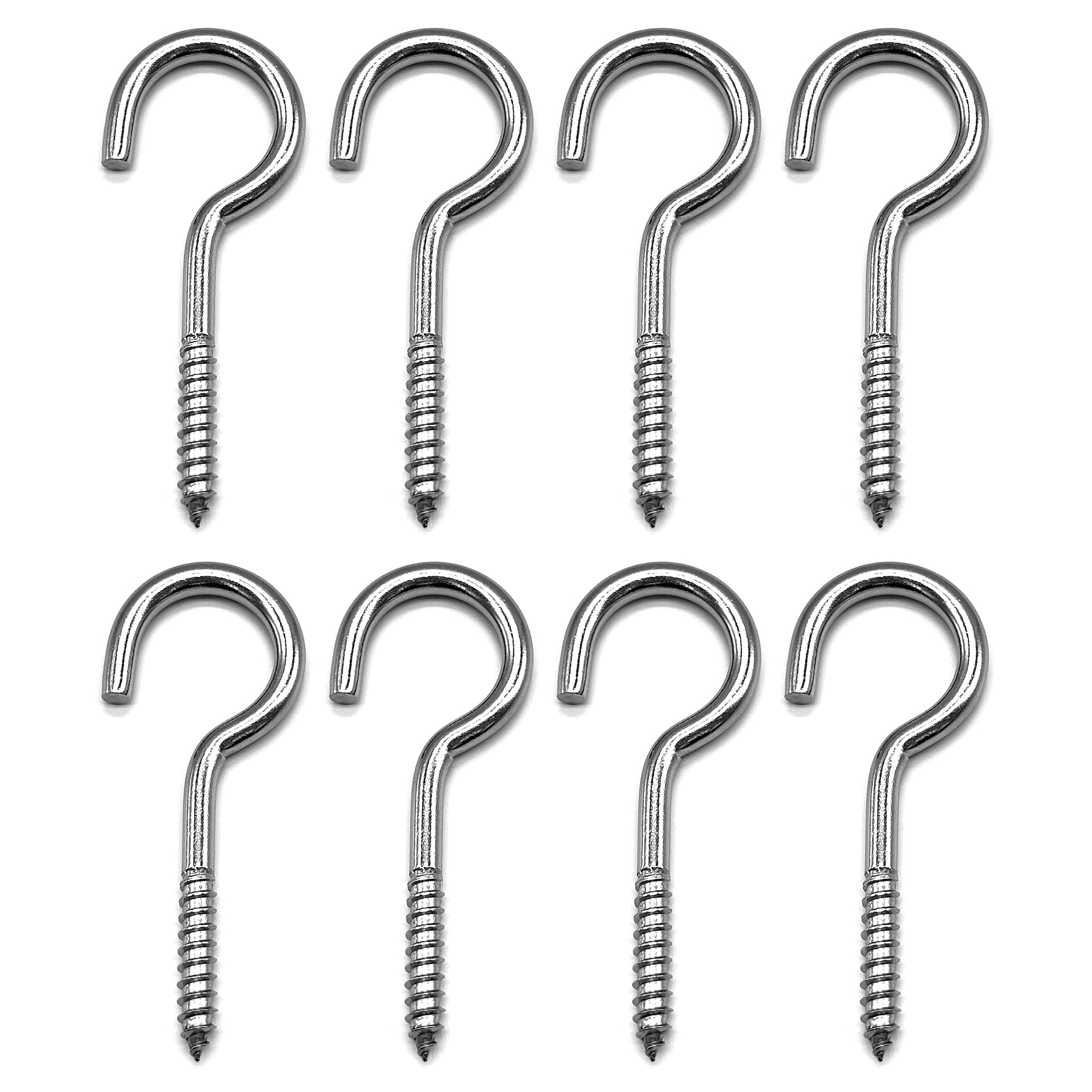Goyunwell Heavy Duty Hanging Screw Hooks, 8 Pcs - Walmart.com