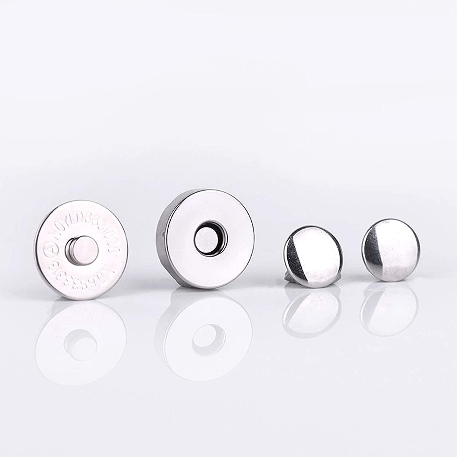 Goyunwell Magnetic Snap Buttons 20 Sets 18mm, Strong Craft Fasteners ...