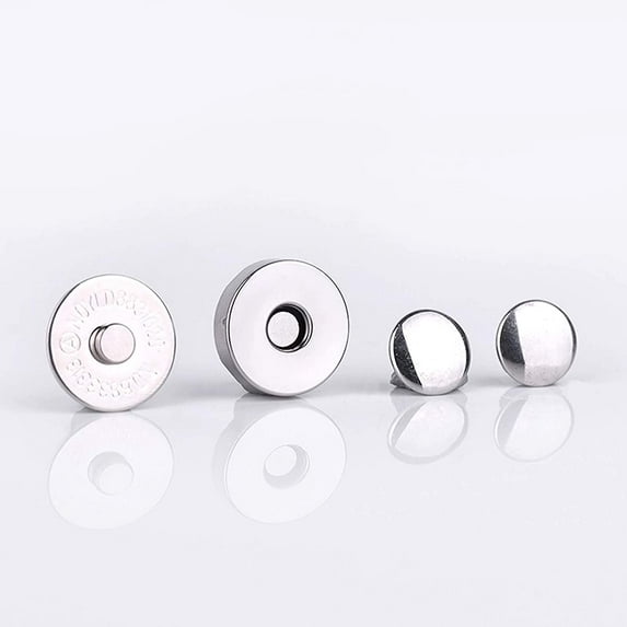 Goyunwell Magnetic Snap Buttons 20 Sets 18mm, Strong Craft Fasteners ...