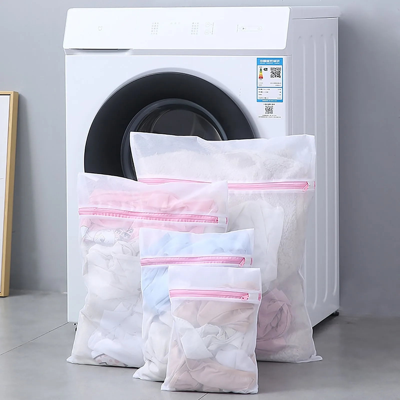 Goyunwell Set of 5 Mesh Laundry Bags Travel Storage Organize Bag ...