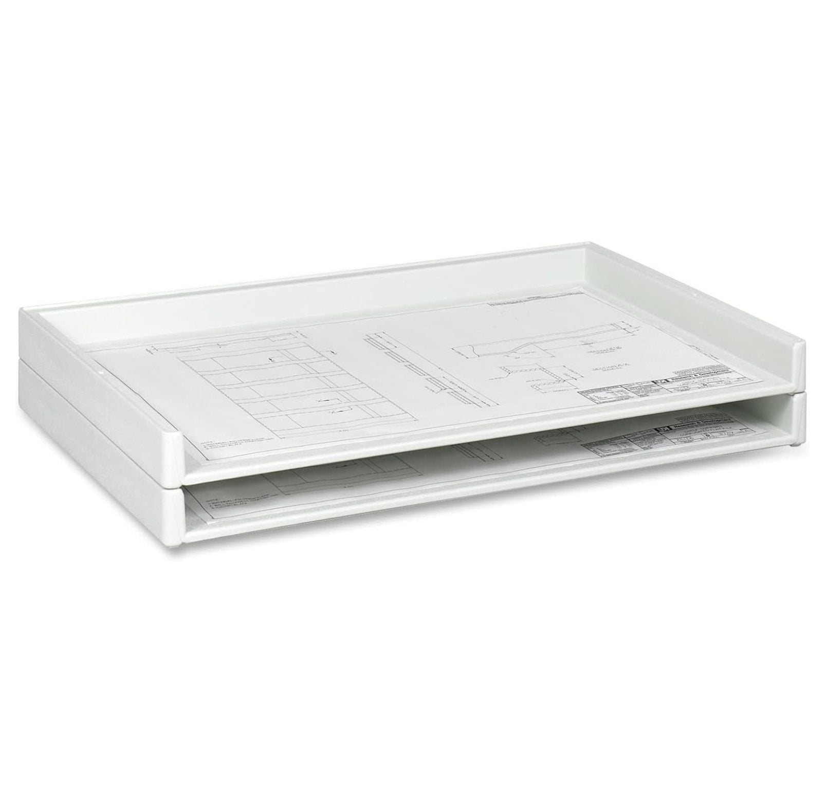GpLuMy Products 4897 Giant Stack Tray for 24" x 36" Documents, (Qty. 2 ...