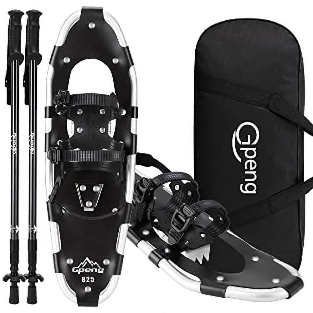 Gpeng 3-in-1 Xtreme Lightweight Terrain Snowshoes for Men Women Youth ...