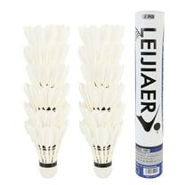 Casewin Badminton Shuttlecocks, 3Pcs Goose Feather Shuttlecocks Stable ...