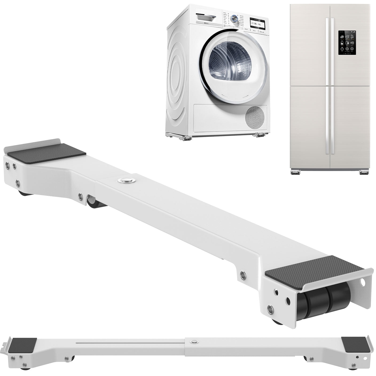 Gpoty 2Pcs Furniture Dolly Mobile Roller,Washing Machine Sliders ...