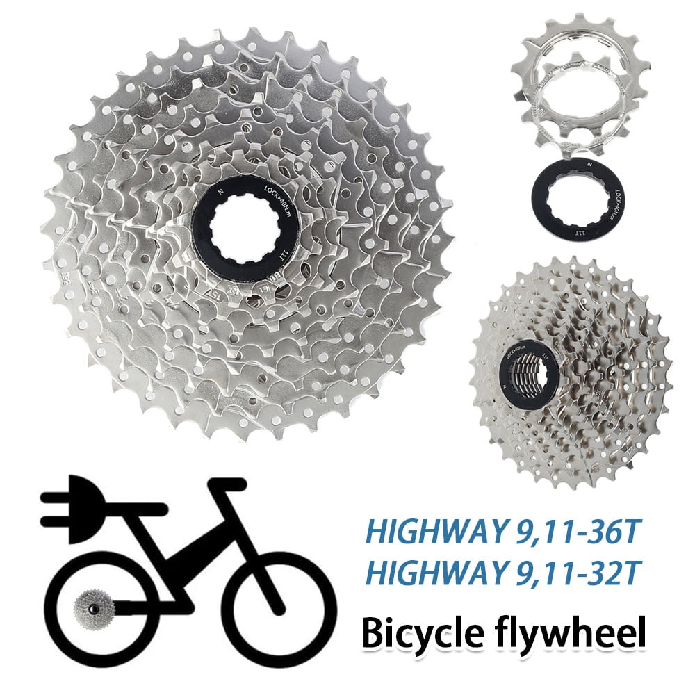 Gpoty 9 Speed Bike Freewheel Steel Bicycle Cassette Sprocket MTB ...