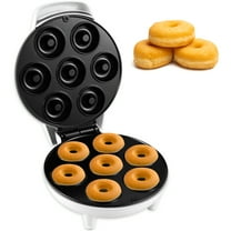 Courant Mini Donut Maker, Non-stick Surface, Makes 7 Doughnuts, Kid ...