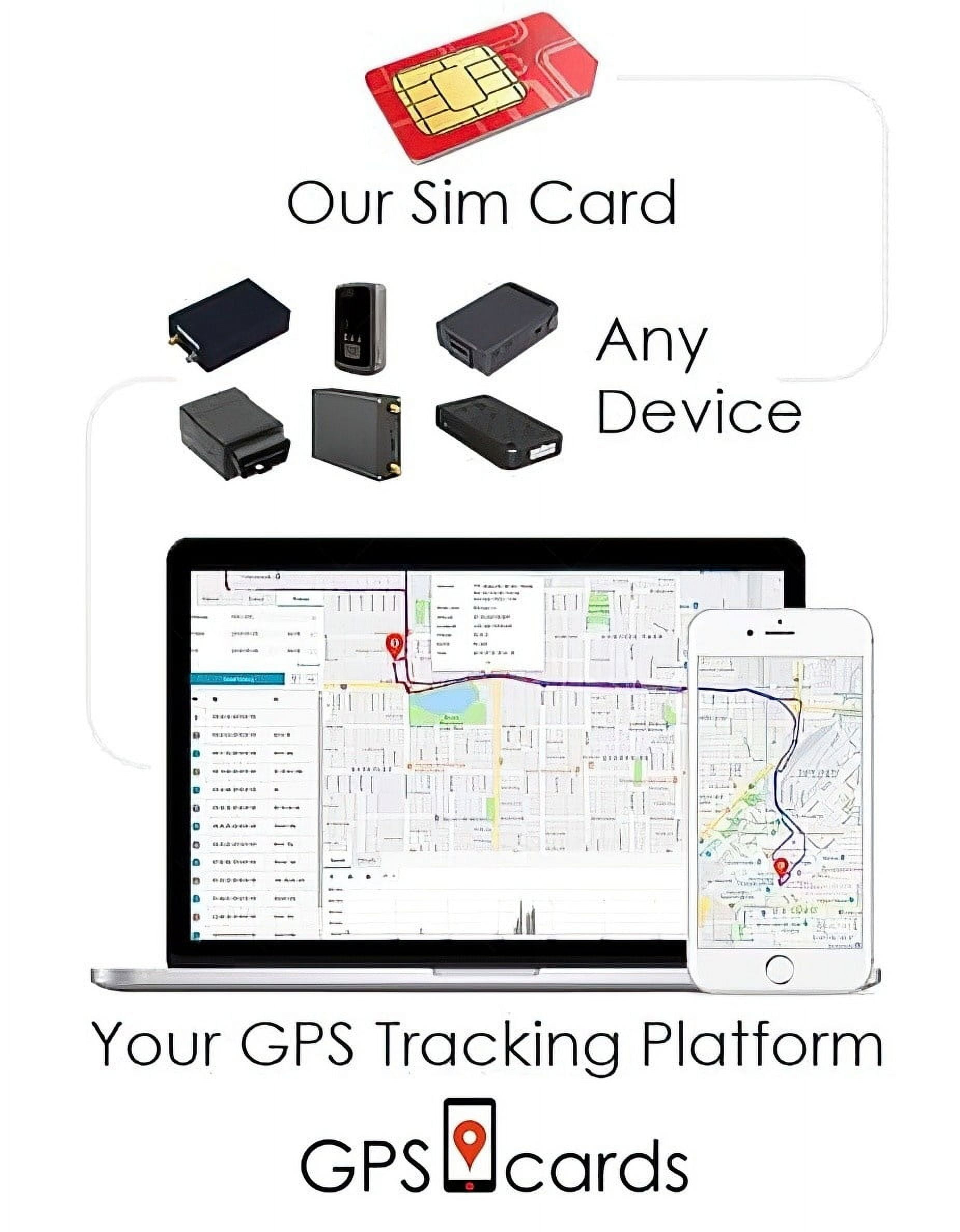 Gps Card For Megastek Mt80 Car Tracker With Gps Tracker Service + Sim ...