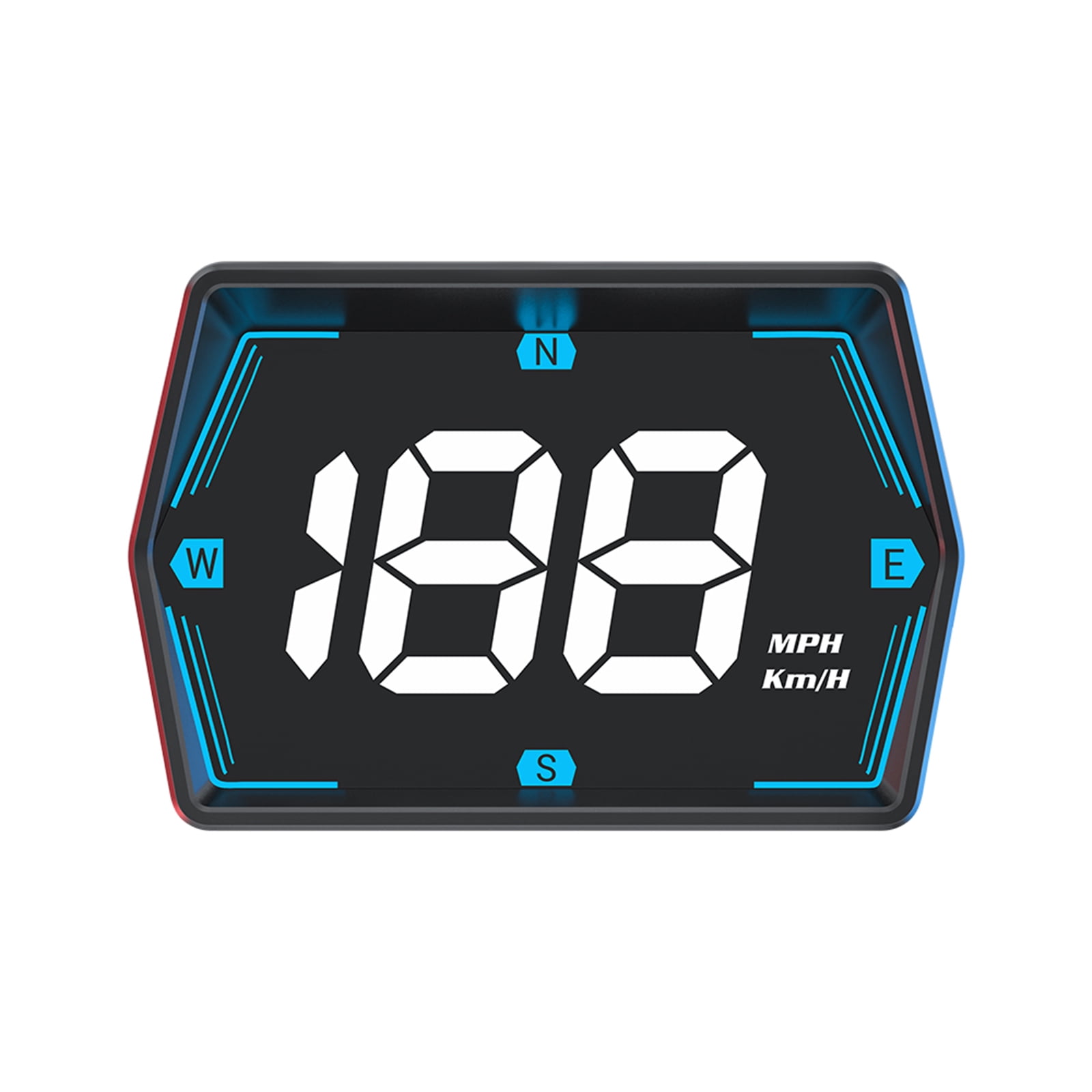 Gps , GPS Speedometer Universal Car Heads-up Display 3 Inch MPH Speed ...