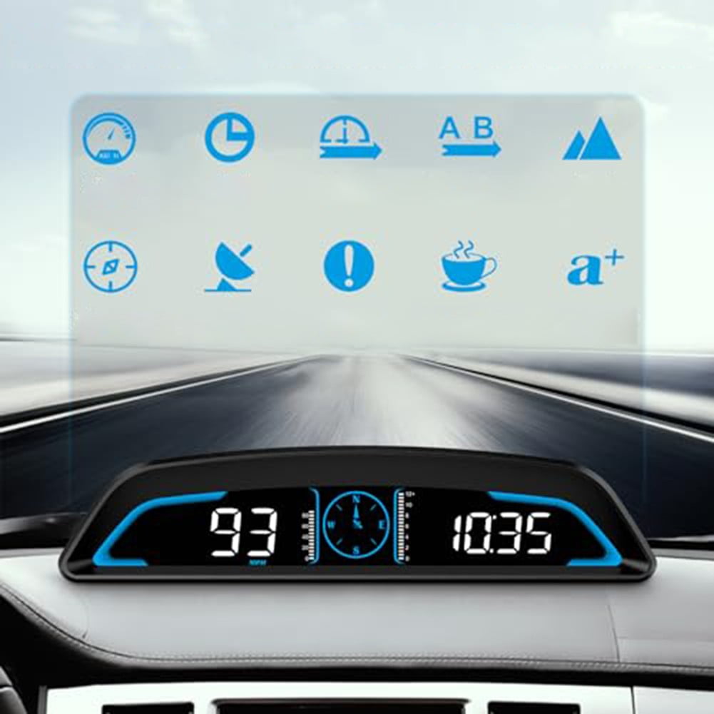 Gps Hud Speedometer For Car Speedmeter Heads Up Display With For All ...