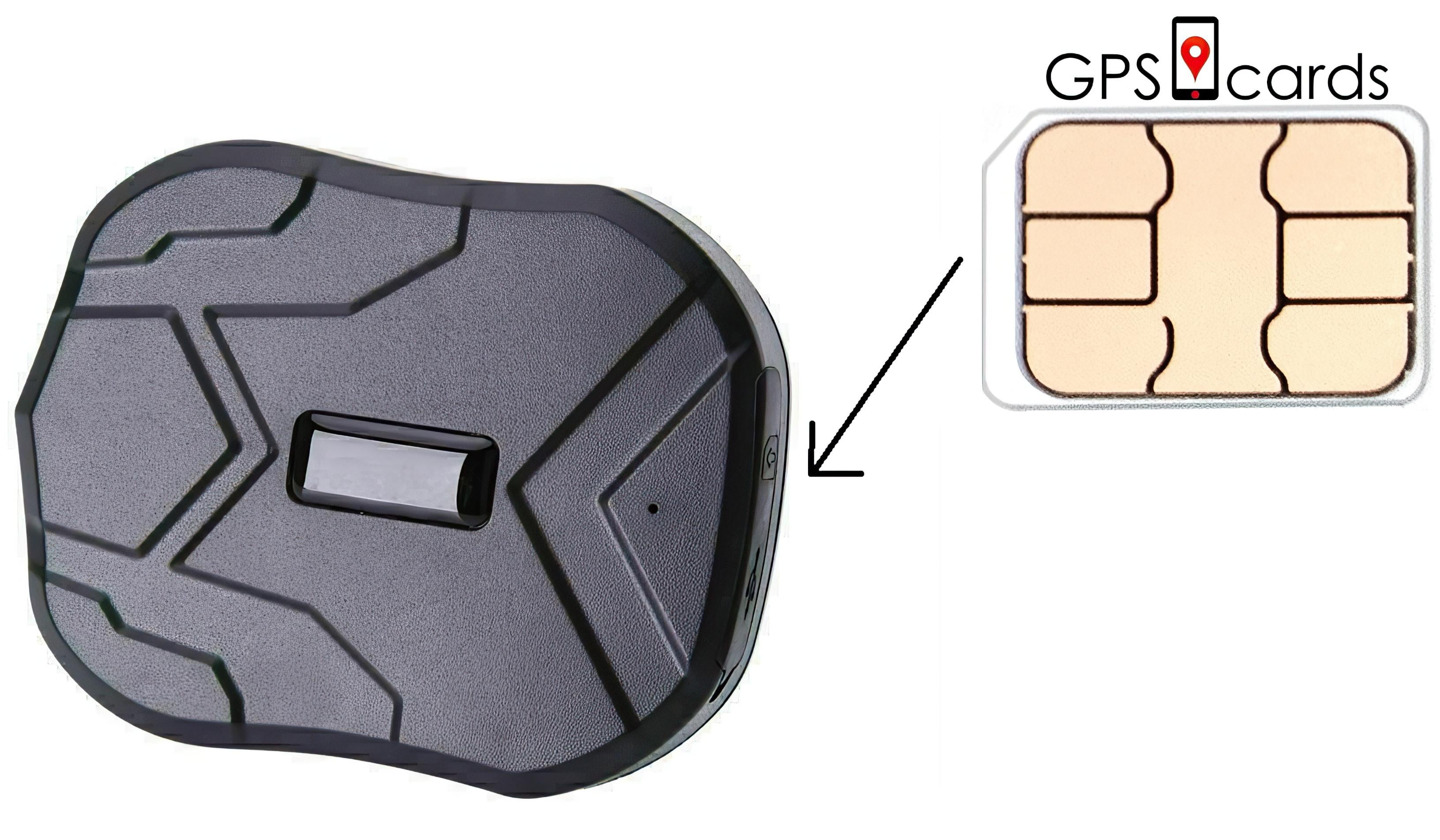 Gps Tracker Sim - 4g Compatible Easy Configuration With American ...