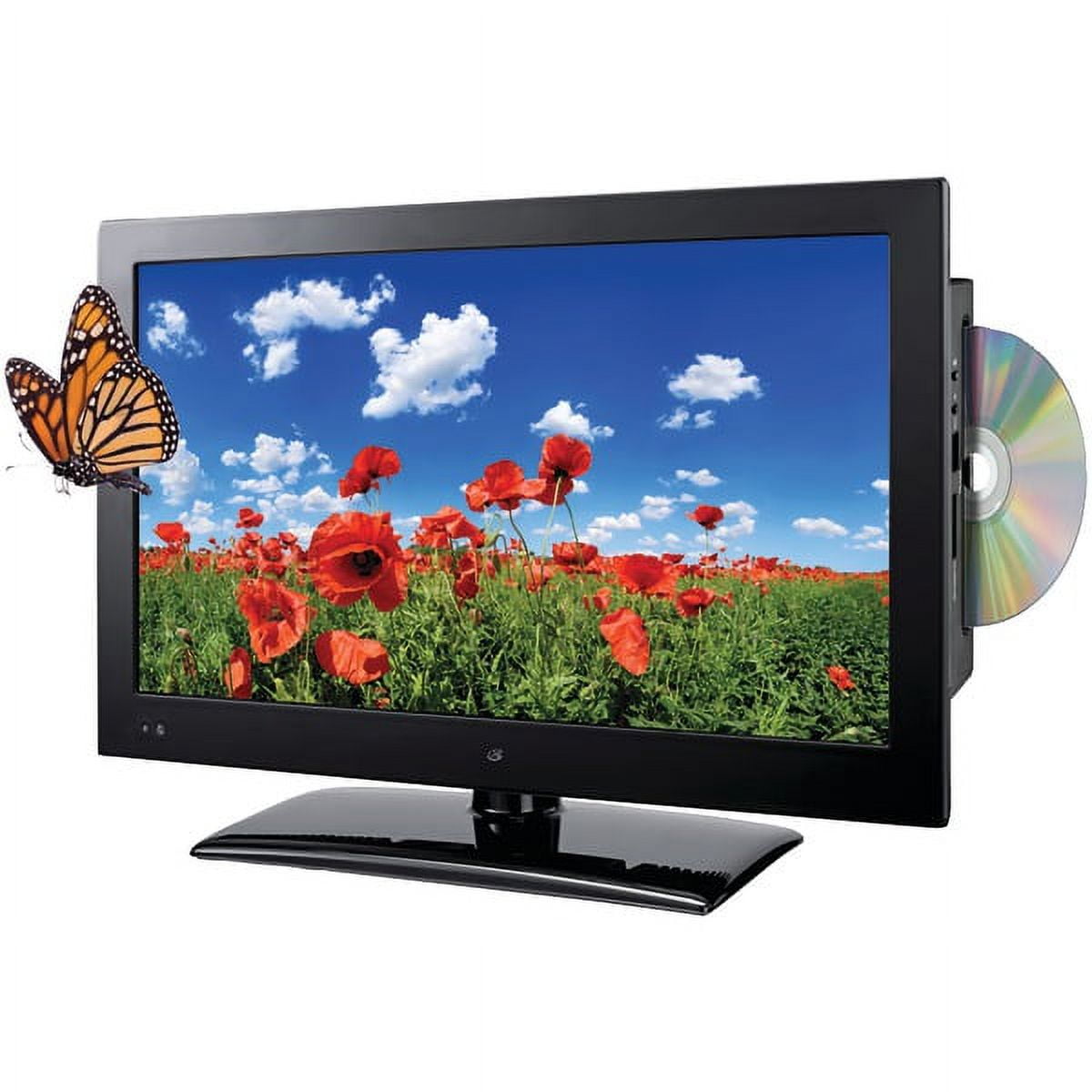 Gpx Tde1982b 19" 720p Led Hdtv/dvd Combination - Walmart.com
