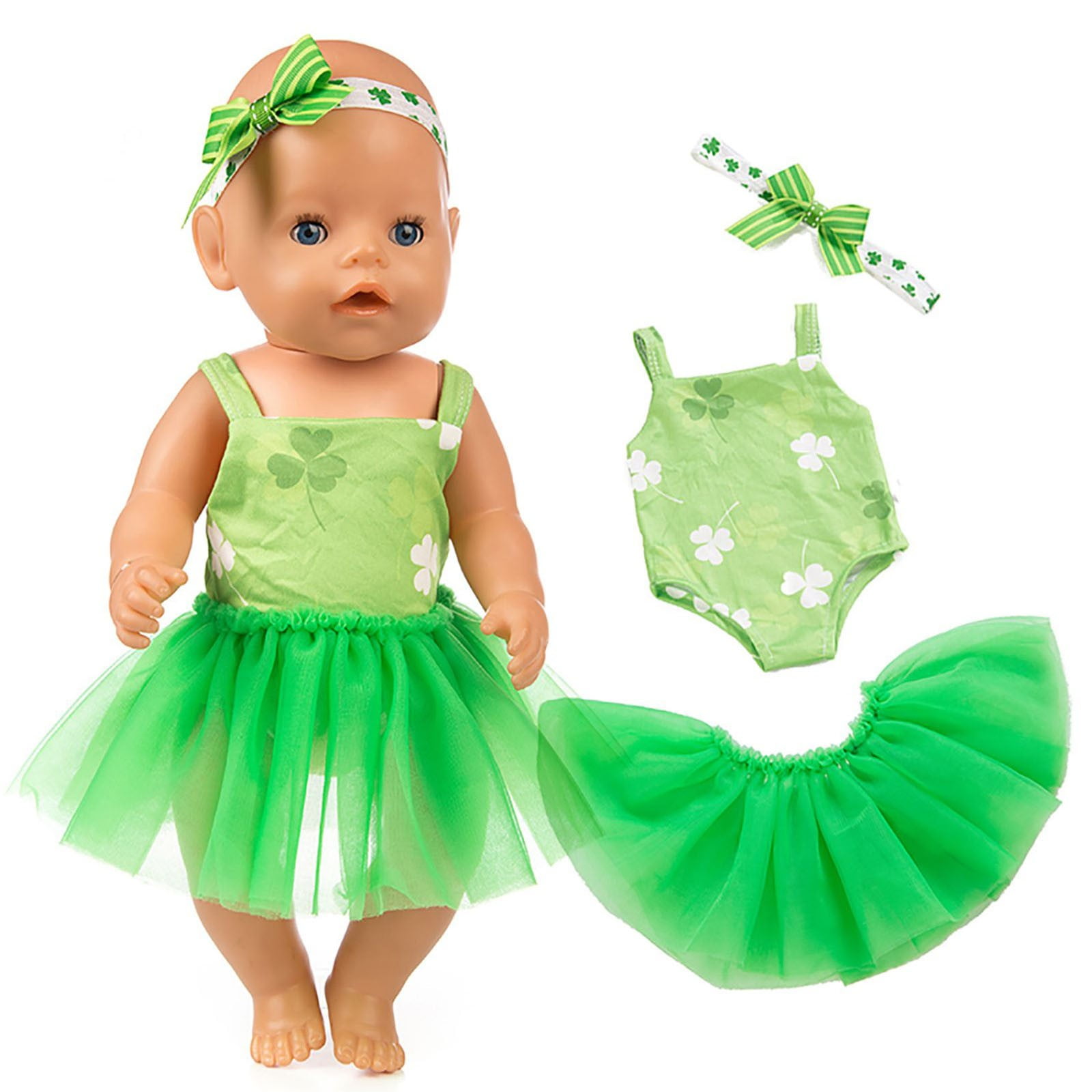 Gqtwoy 18 Inch Doll Clothes Set, Doll Skirt Outfit for 18 Inch Dolls ...