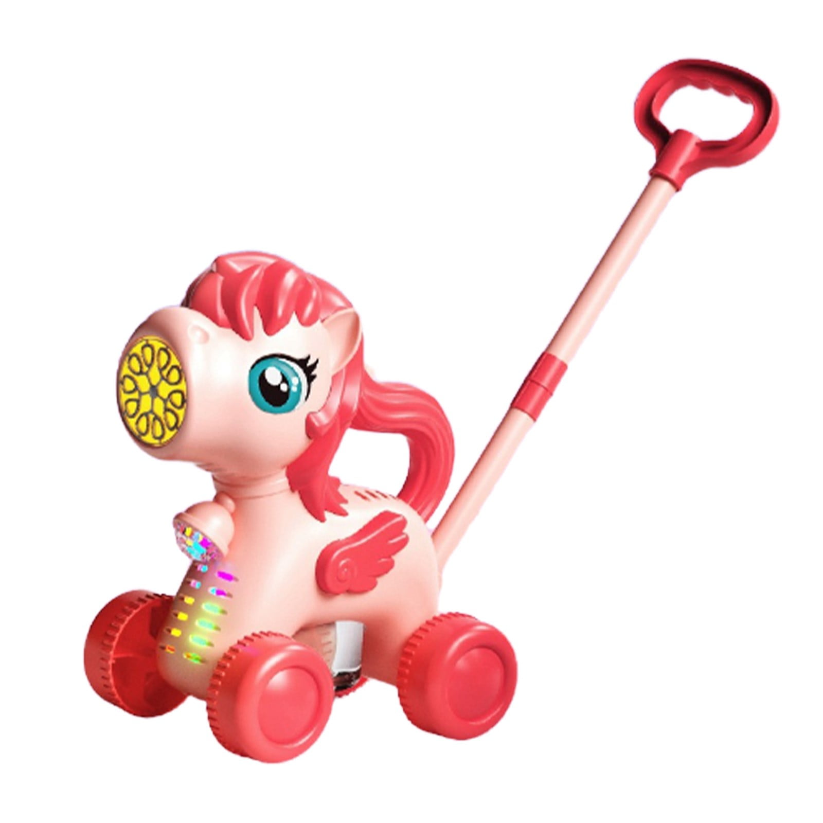 Gqtwoy Bubble Machine, Deer Outdoor Push Light Toys, Colorful Bubbles ...