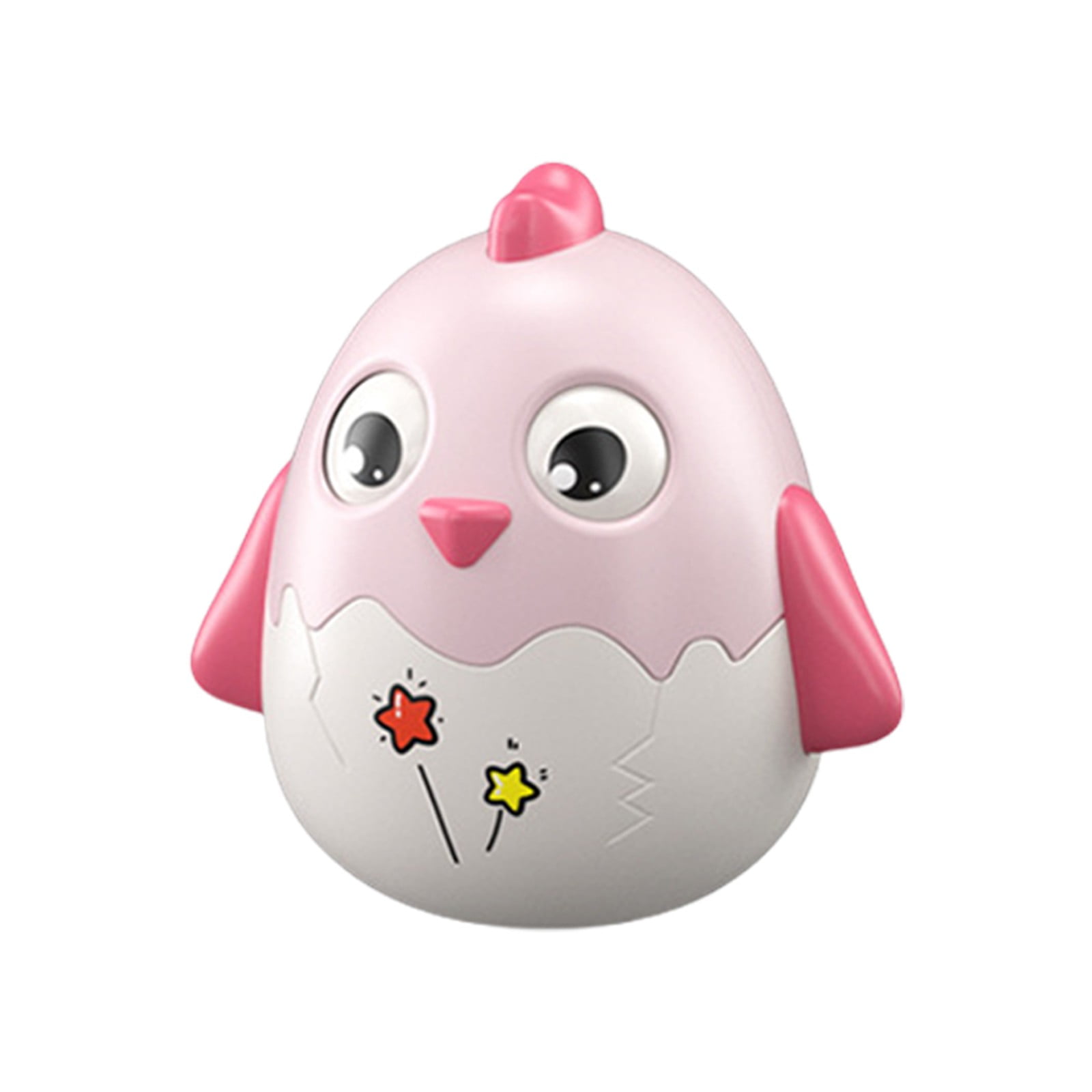 Gqtwoy Chick-Shaped Tumbler Toy with Bells, Educational Early Learning ...