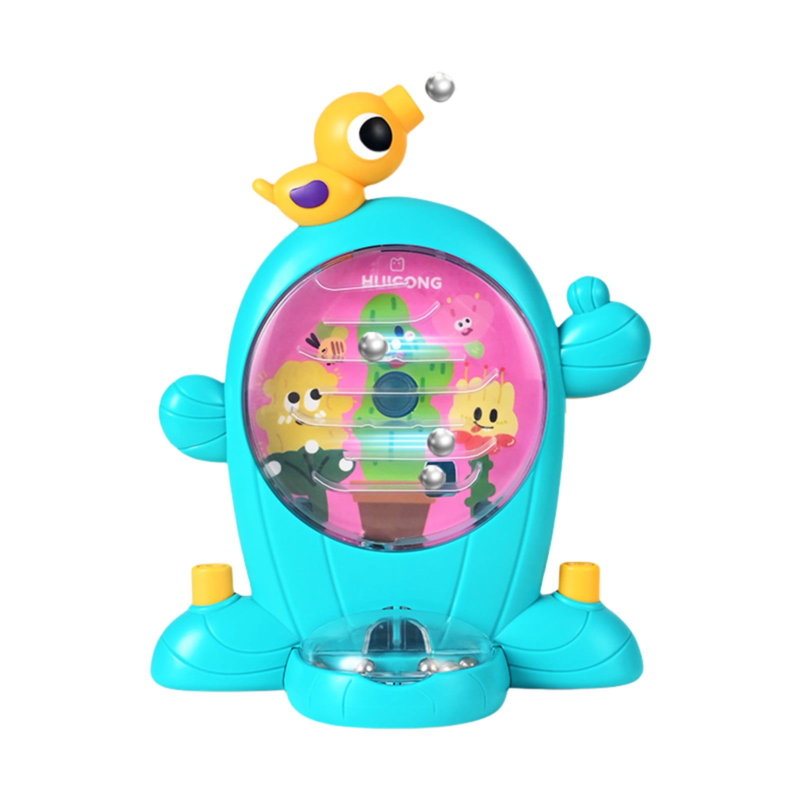 Gqtwoy Children's Cactus Press Bead Thrower - Interactive Puzzle Game ...