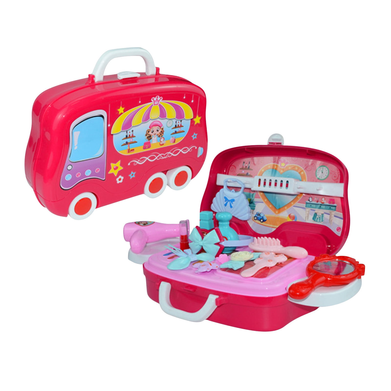 Gqtwoy Children's Play House Kitchen Toy Set - Portable Cooking ...
