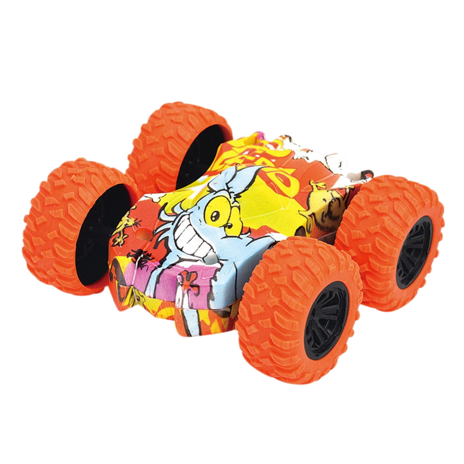 Gqtwoy Clearance,Inertia-Double Side Stunt Graffiti Car Off Road Model ...