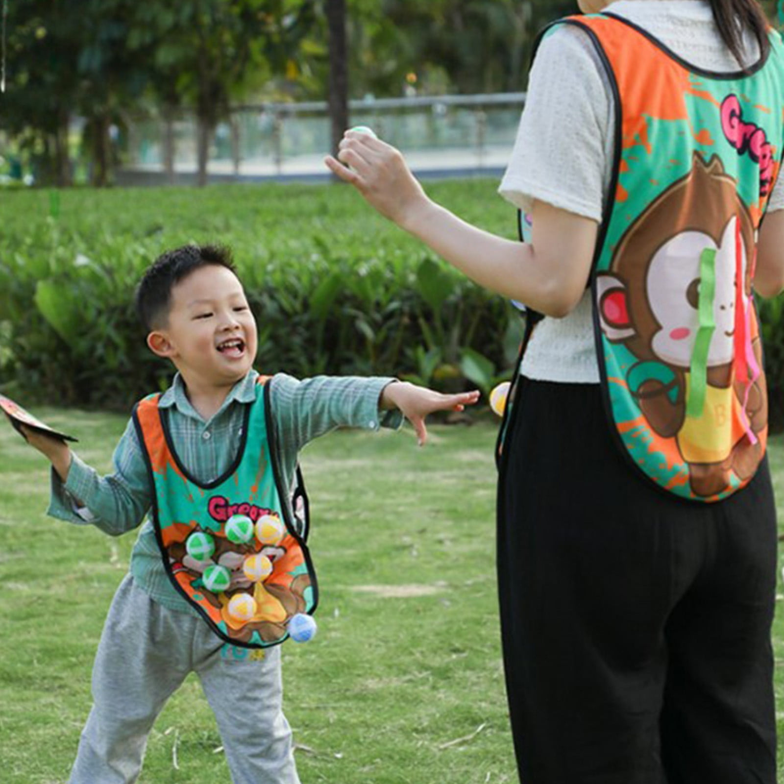 Gqtwoy Cloth Dodgeball Set - Sensory Training Game for Parent-Child ...