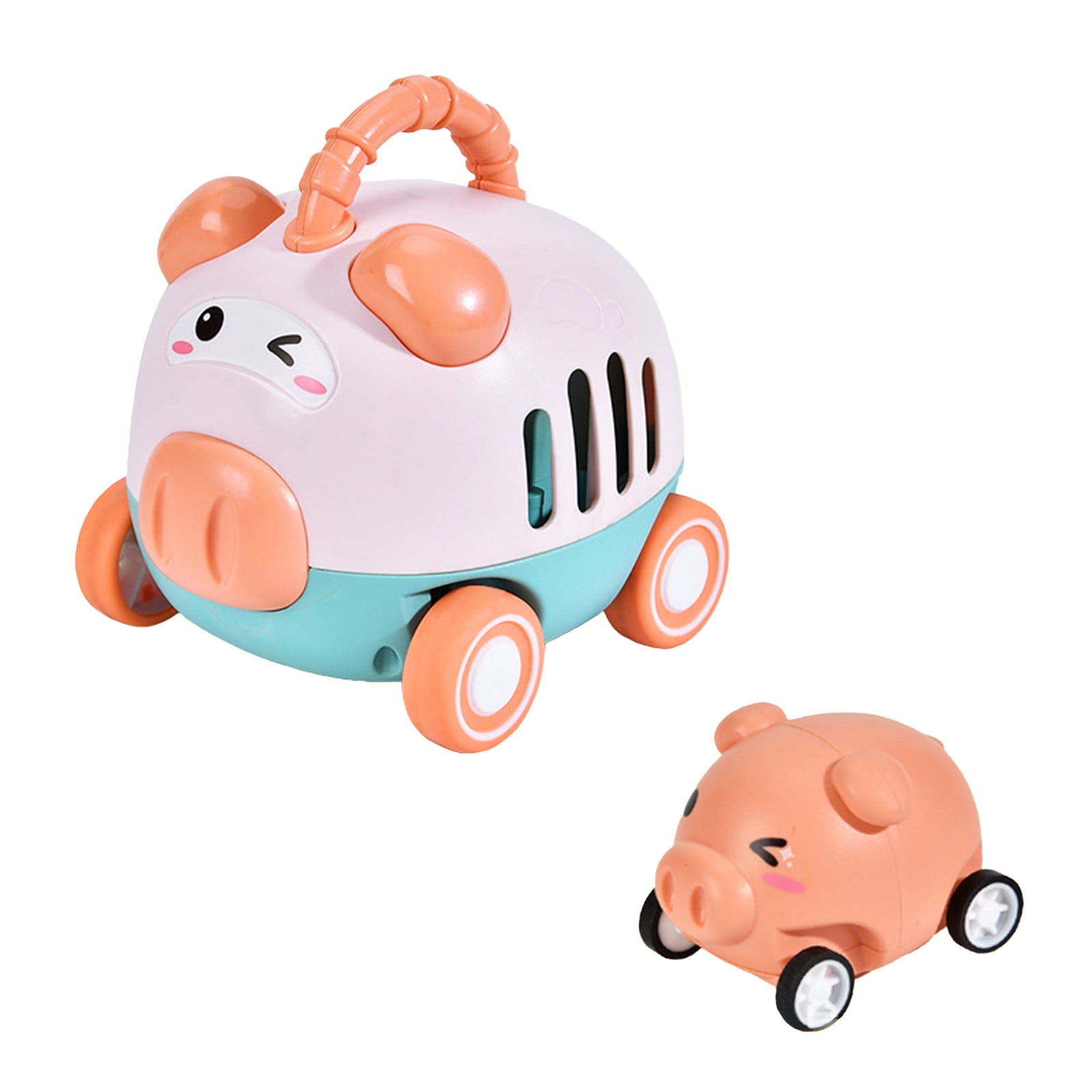 Gqtwoy Cute Cartoon Animal Catapult Car - Mini Interactive Inertia ...