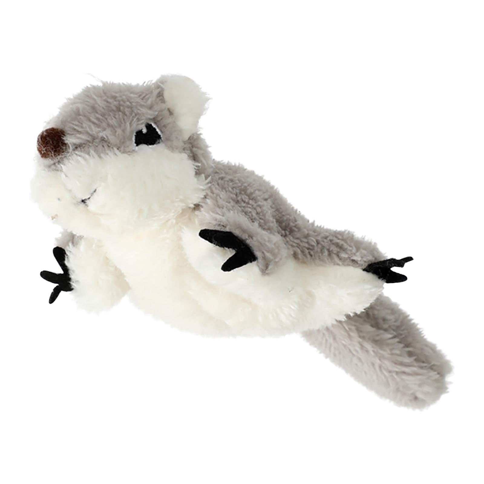 Gqtwoy Cute Cat Plush Toy with Tapping Sound, Interactive Electric Toy ...