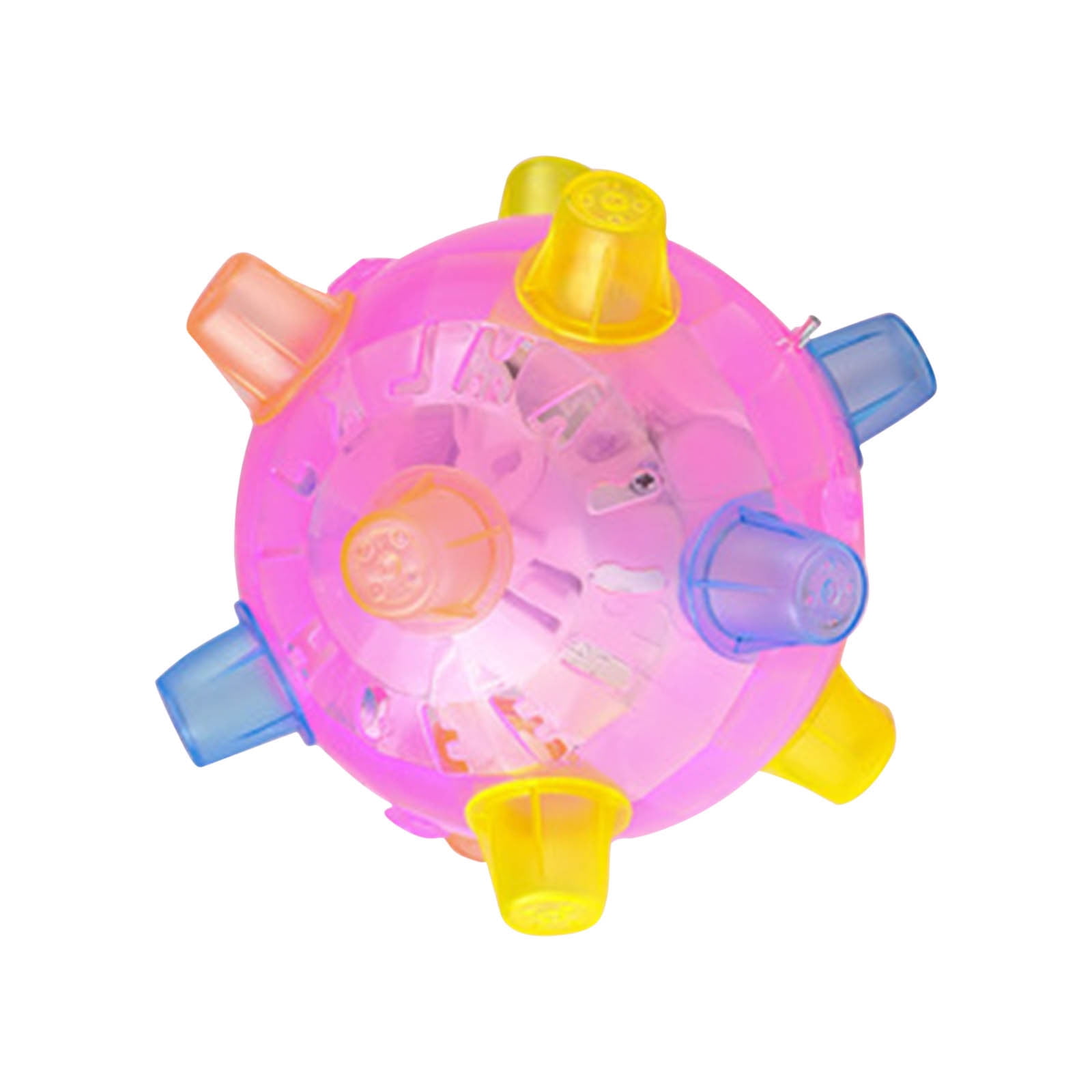 Gqtwoy Dog Jumping Ball with Lights and Music, Interactive Pet Toy for ...