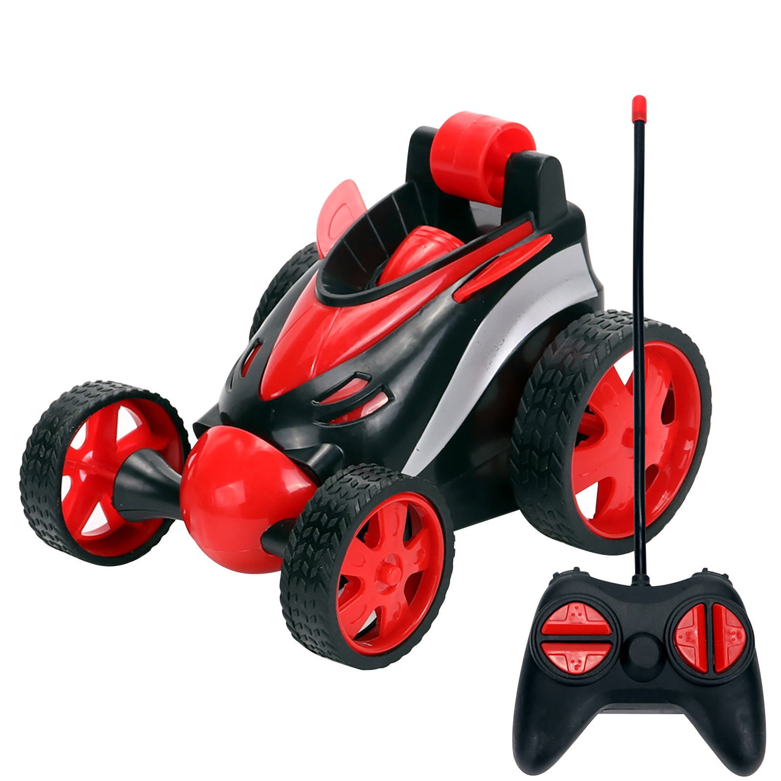 Gqtwoy Electric Luminous Remote Control Dump Truck Stunt Car - Double ...