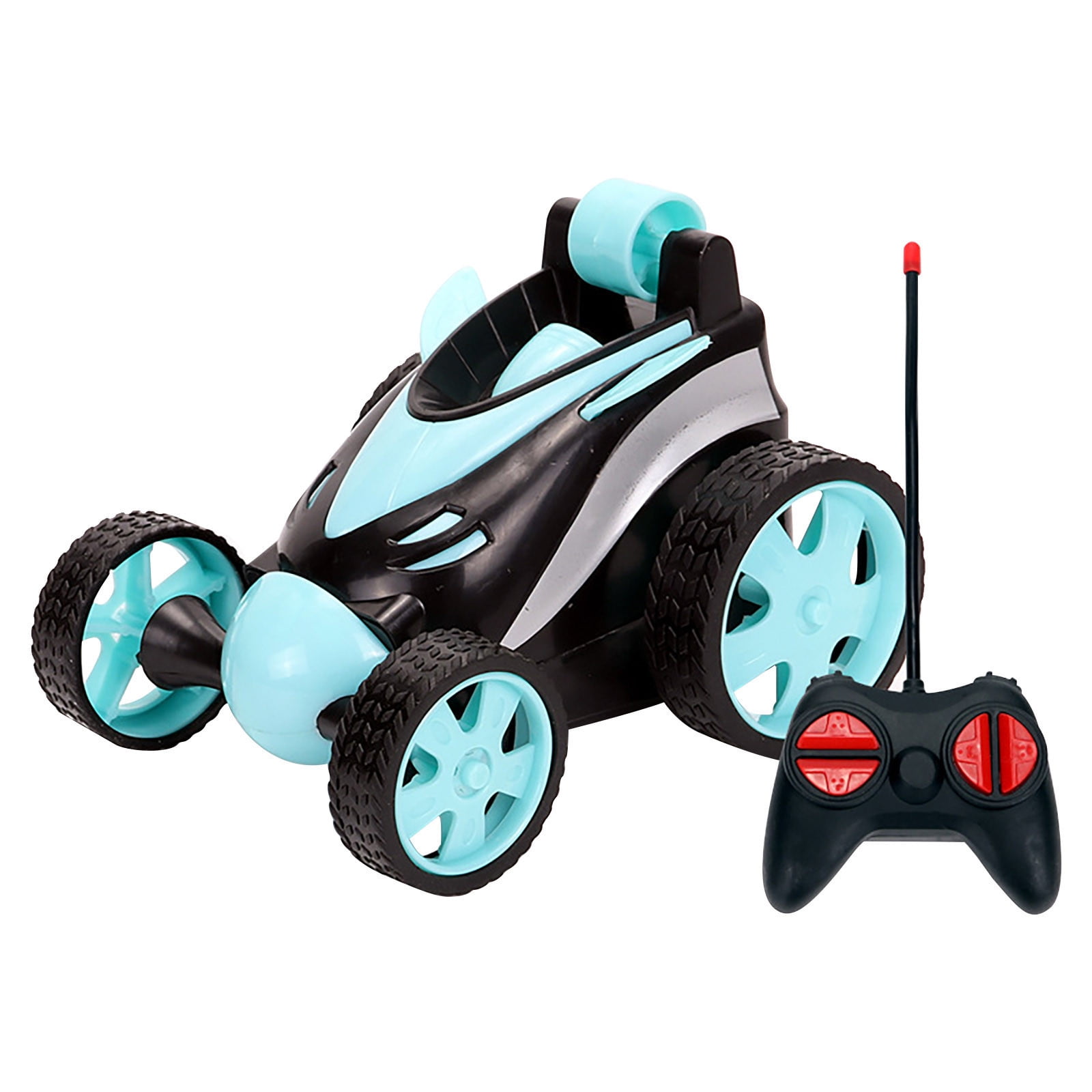 Gqtwoy Electric Luminous Remote Control Dump Truck Stunt Car - Double ...
