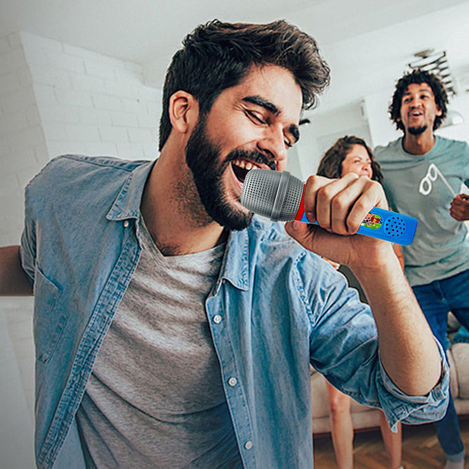 Gqtwoy Electronic Microphone Toy, Educational Early Learning Toy ...