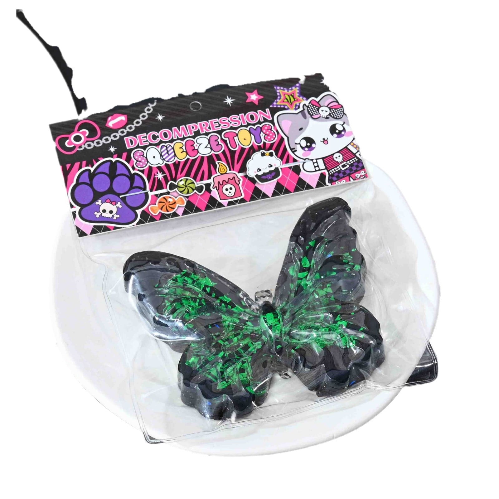 Gqtwoy Exquisite Toy, Butterfly Stress Relief Toy, Soft Sensory Stress ...