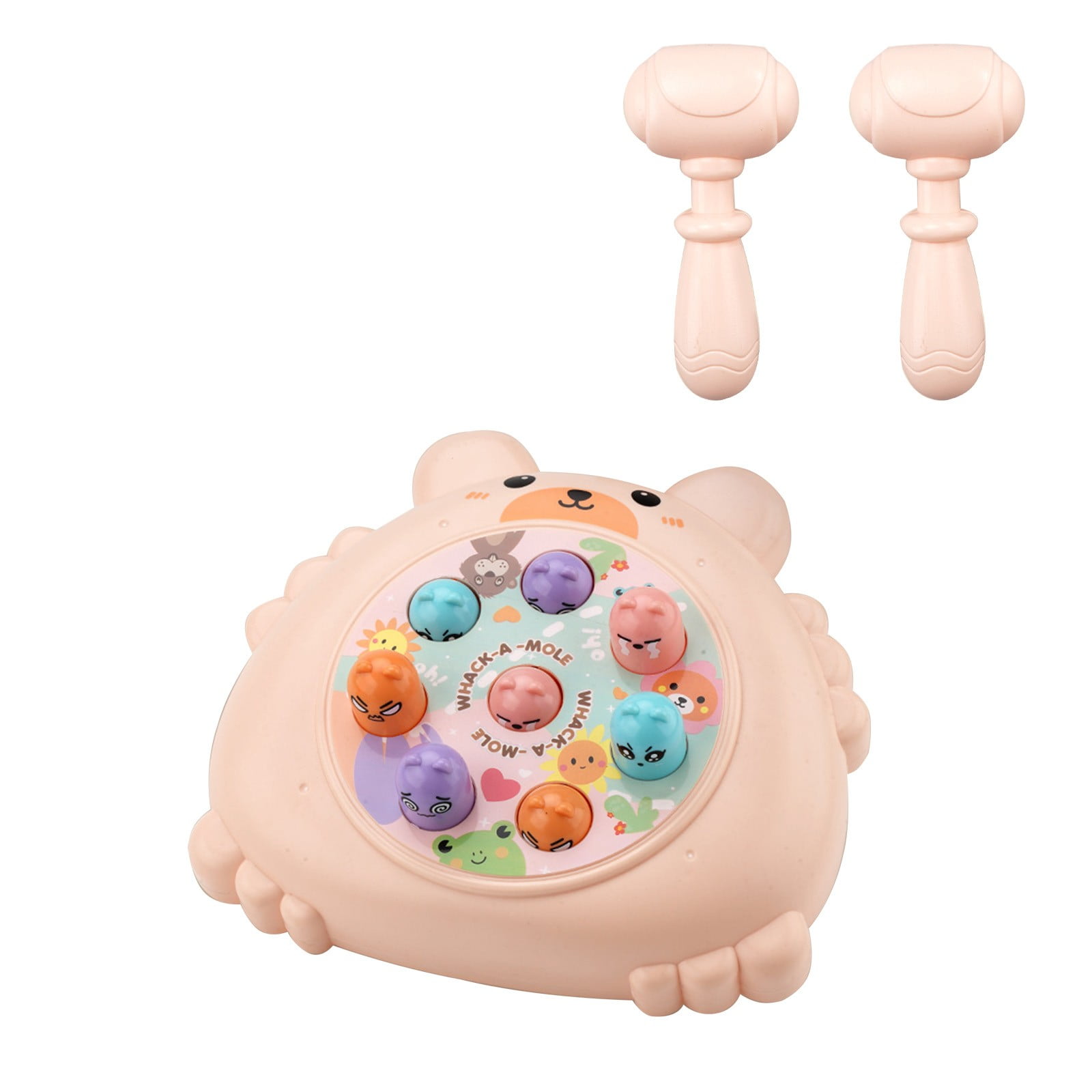 Gqtwoy Groundhog Whack-a-Mole Toy for Toddlers, Interactive Educational ...