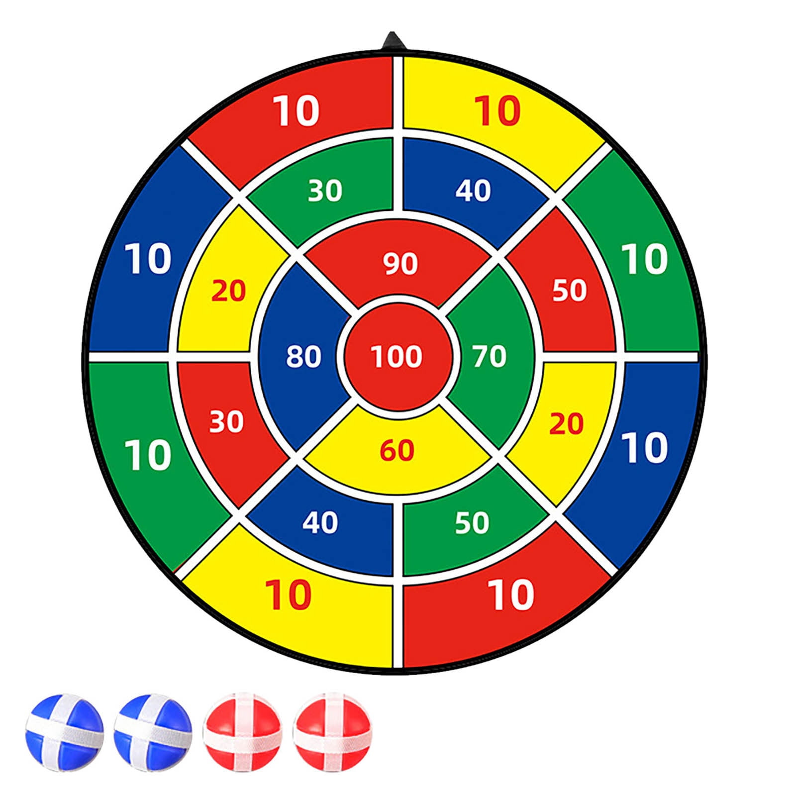 Gqtwoy Hardboard Children's Ball Toy - Indoor Dart Board with Suction ...