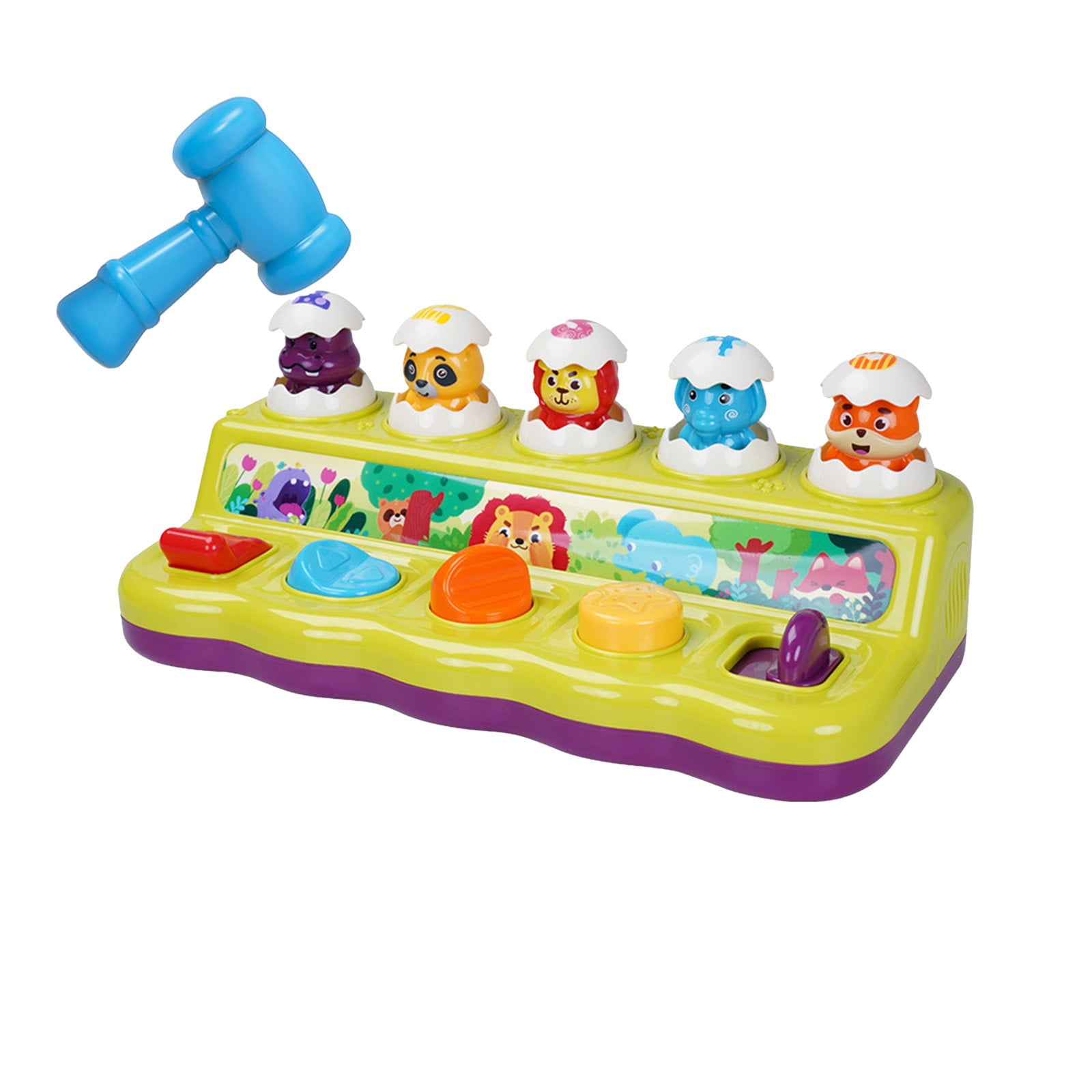 Gqtwoy Interactive Critter Toy for Toddlers - Cause and Effect Learning ...