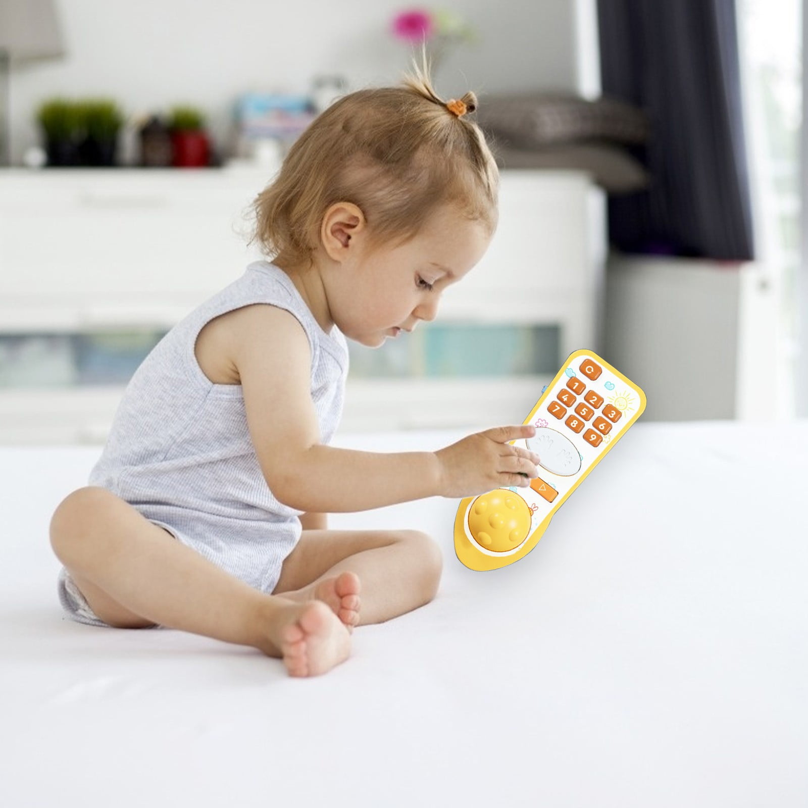 Gqtwoy Interactive Music Remote Control Toy for Babies and Toddlers ...