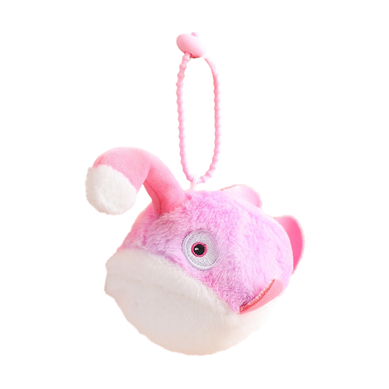 Gqtwoy Light-up Lantern Fish Plush Pendant - Adorable Kissing Mouth ...