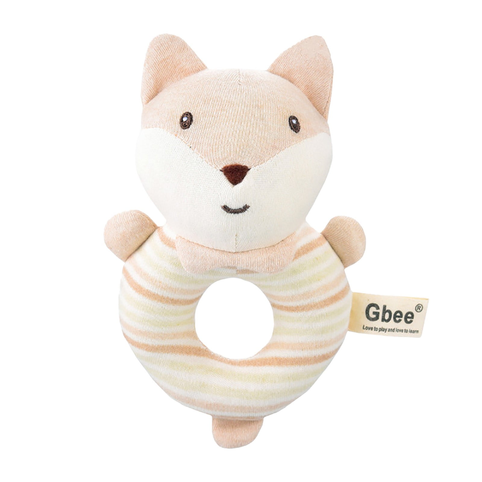 Gqtwoy Newborn Baby Infant Soft Rattles Teether Hanging Bell Plush Toys ...