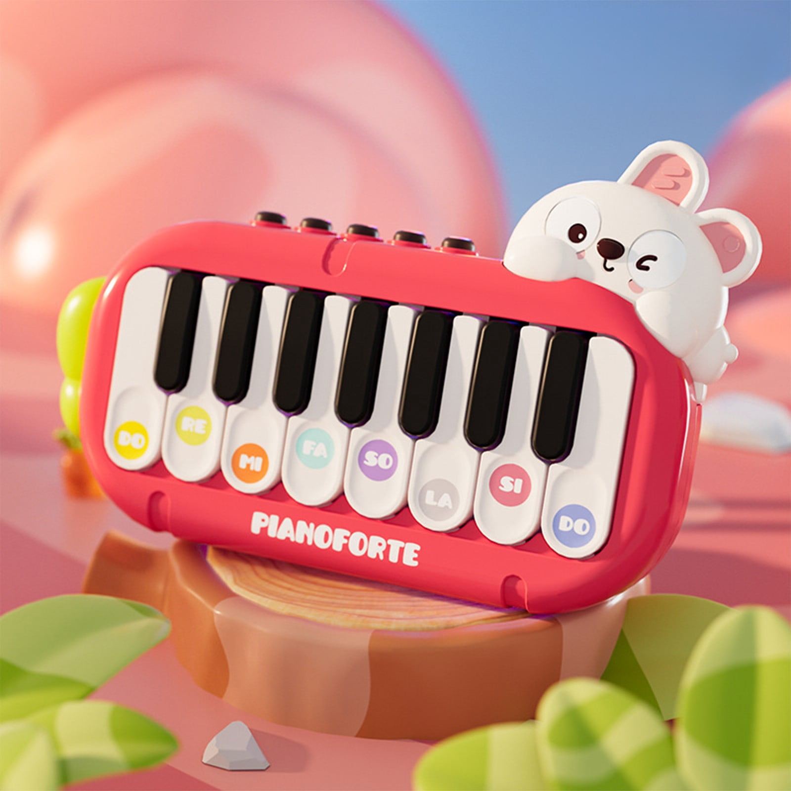 Gqtwoy Portable Educational Mini Piano, Multifunctional Keyboard with ...