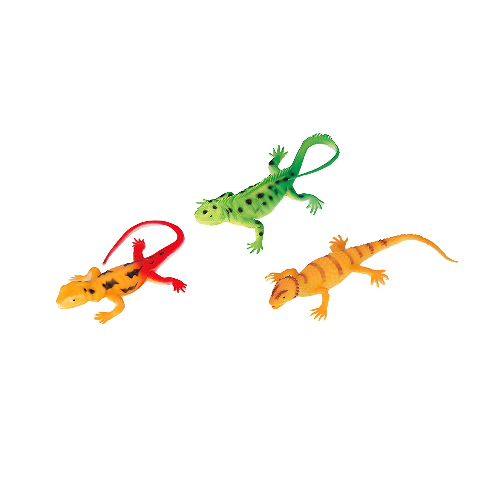 Gqtwoy Simulated Lizard Set 3 PCS - Realistic Reptile Models for Kids ...