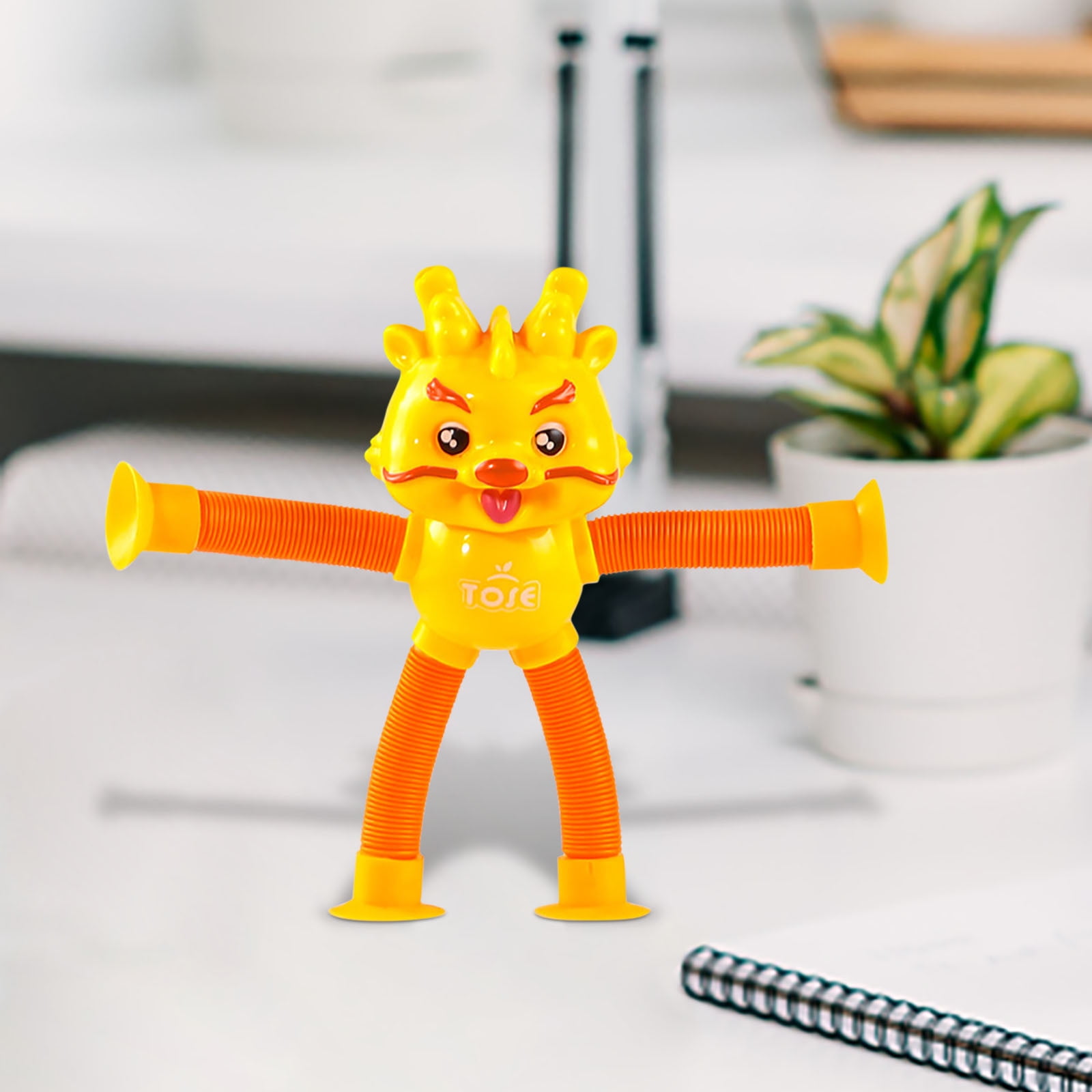 Gqtwoy Suction Cup Toys for Kids – Sensory Travel Toys, Stretchable ...