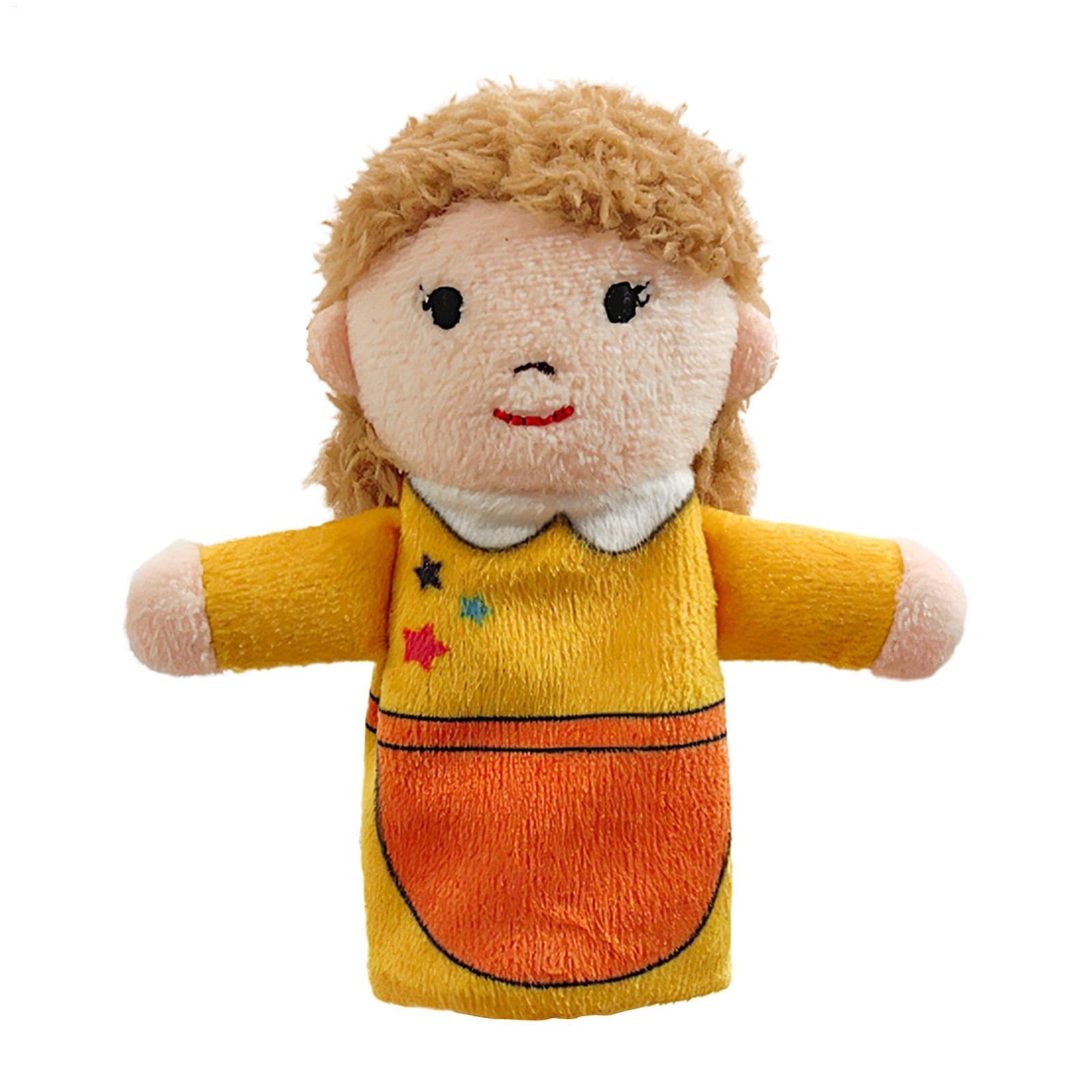 Gqtwoy Toddler Finger Puppets, Family Cartoon Plush Characters for Kids ...