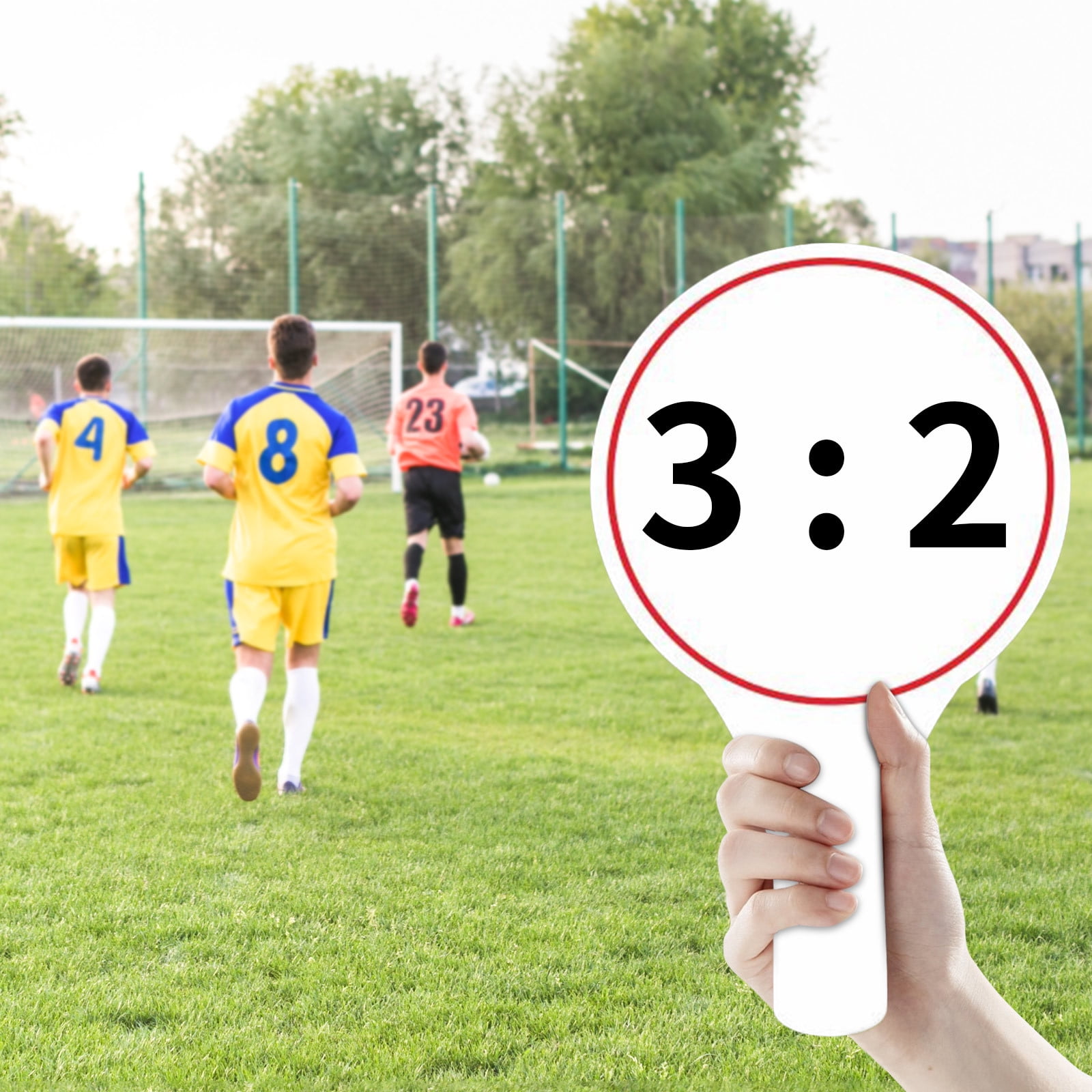 Gqtwoy Writable Handheld Sign for Live Streaming | Reusable Scoreboard ...