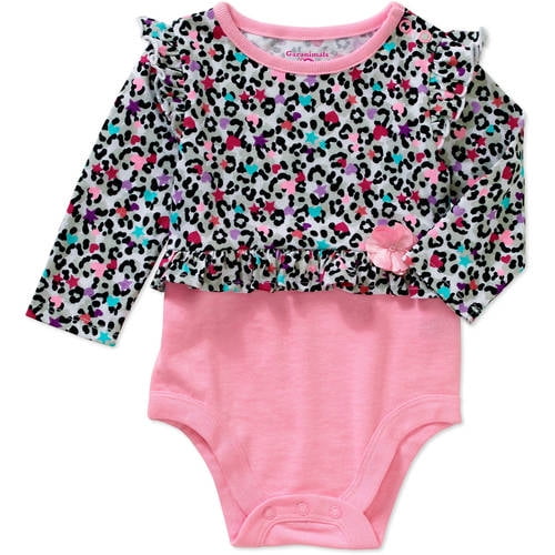 Gr Bg Flutter Peplum Creeper - Walmart.com
