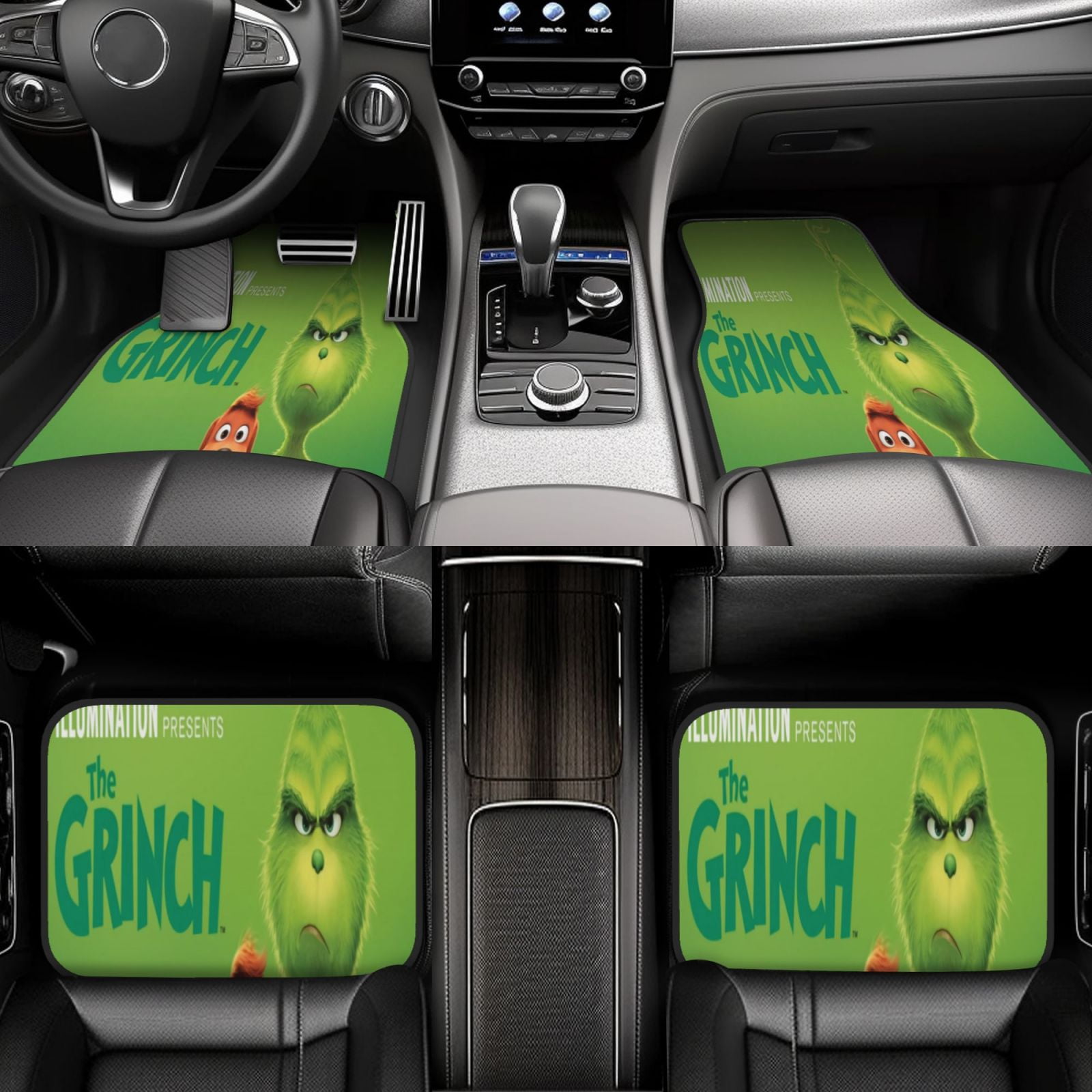 Gr-Inch Car Floor Mats Set of 4 – Non-Slip All-Weather Carpet Floor ...