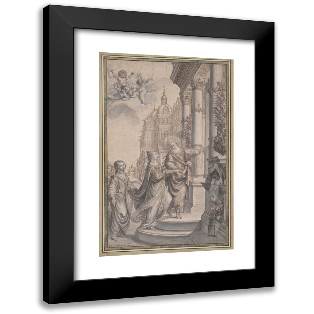 Grégoire Huret 13x18 Black Modern Framed Museum Art Print Titled ...