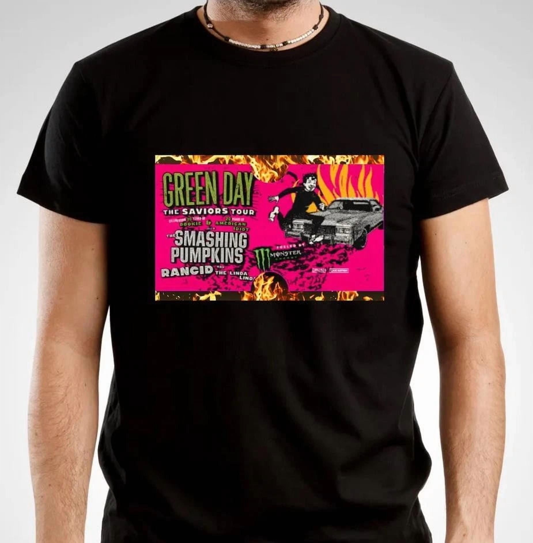 Gr33n D@y 2025 Tour Shirt, Punk Rock Concert Tee for Fans - Walmart.com