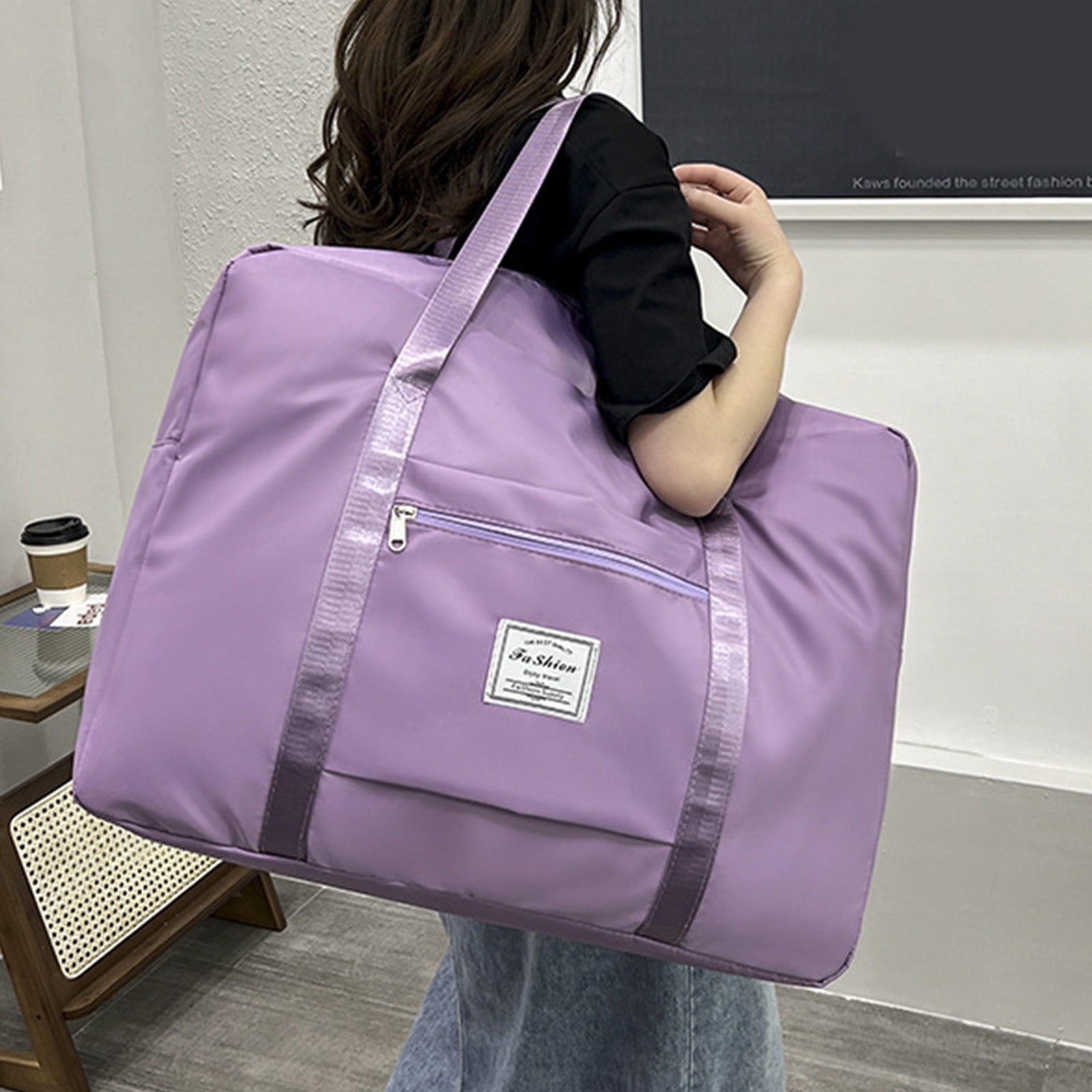 GrRotKP Extra Large Duffle Bag For Travel Women Canvas Carry On Tote ...