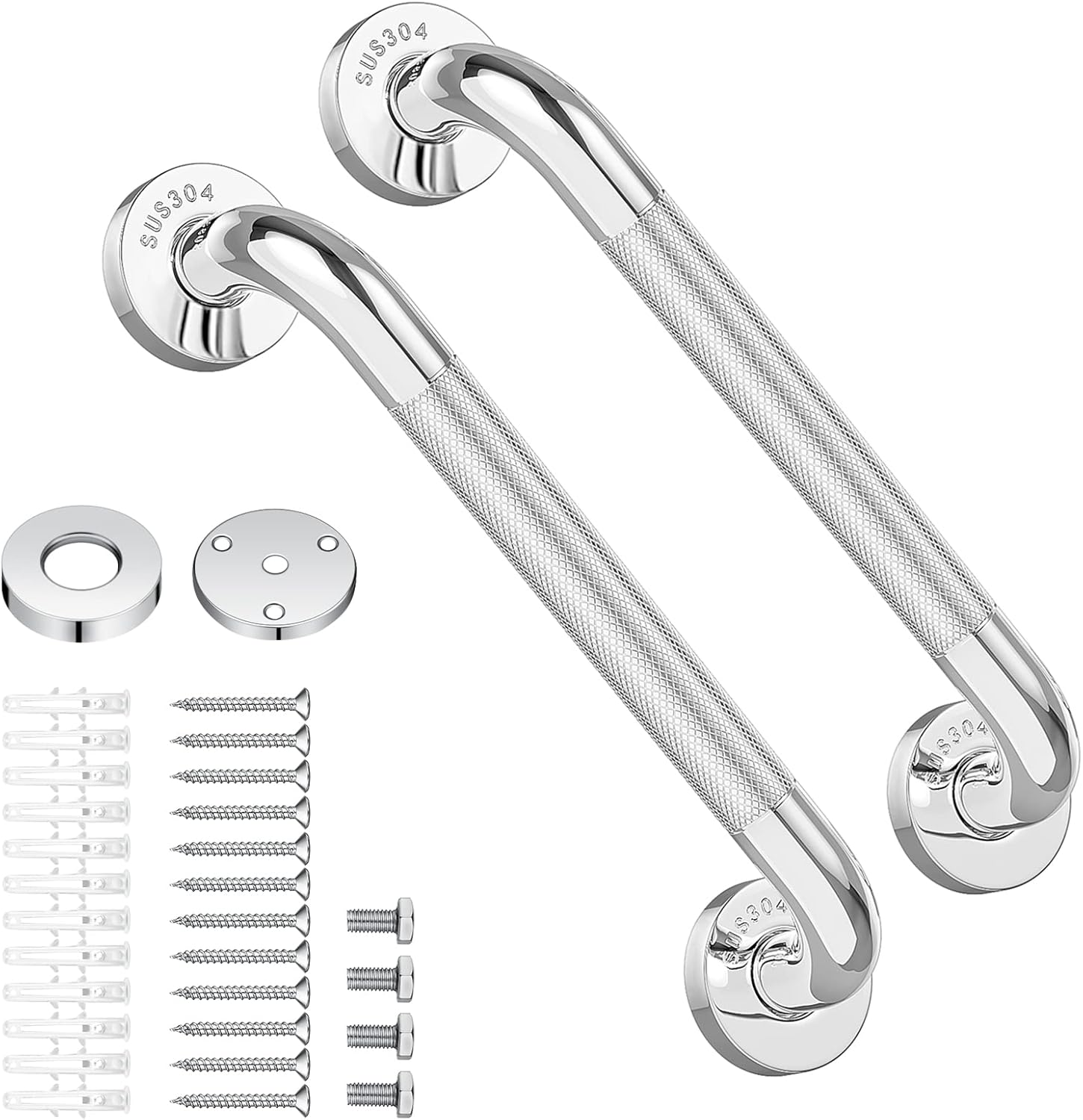 Moen Voss Chrome 12" Designer Grab Bar - Walmart.com