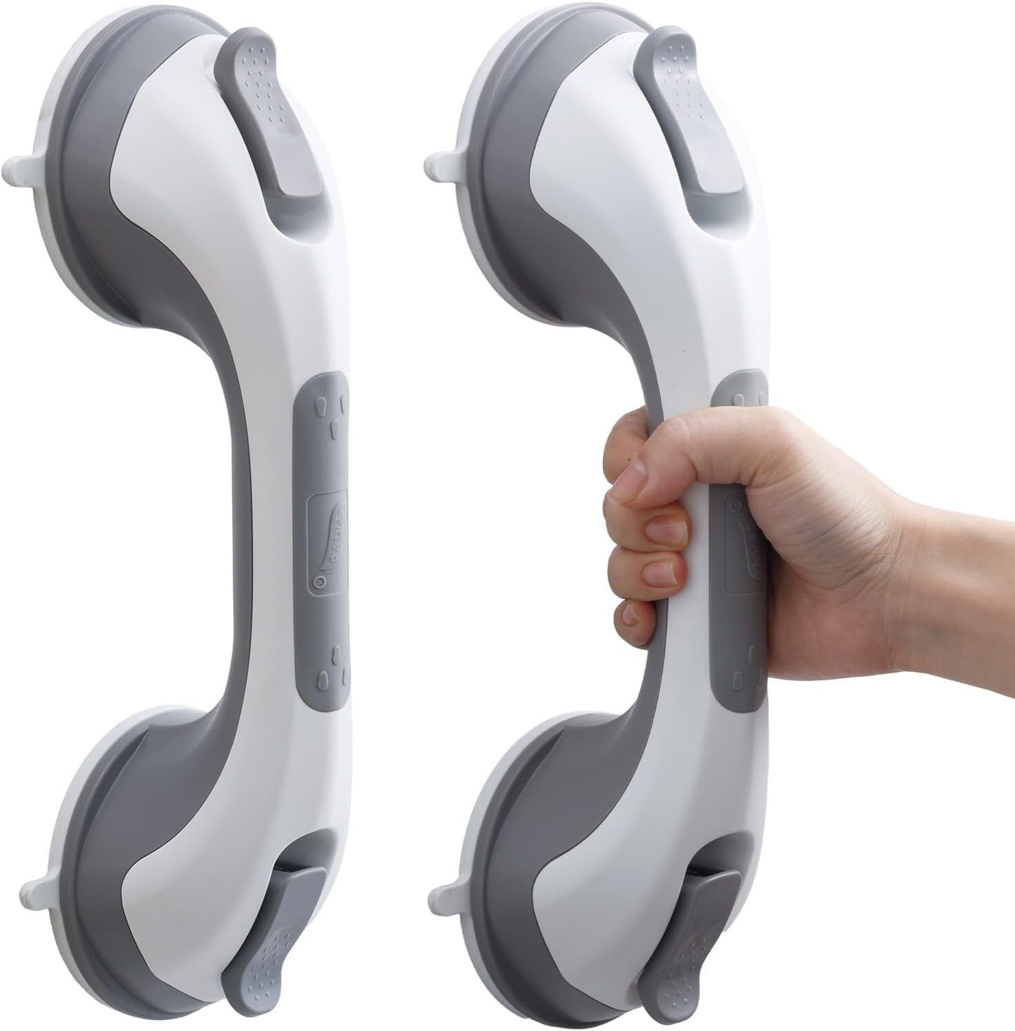 Grab Bars for Bathtubs and Showers 2 Pack Suction Grab Bar, Heavy Duty ...