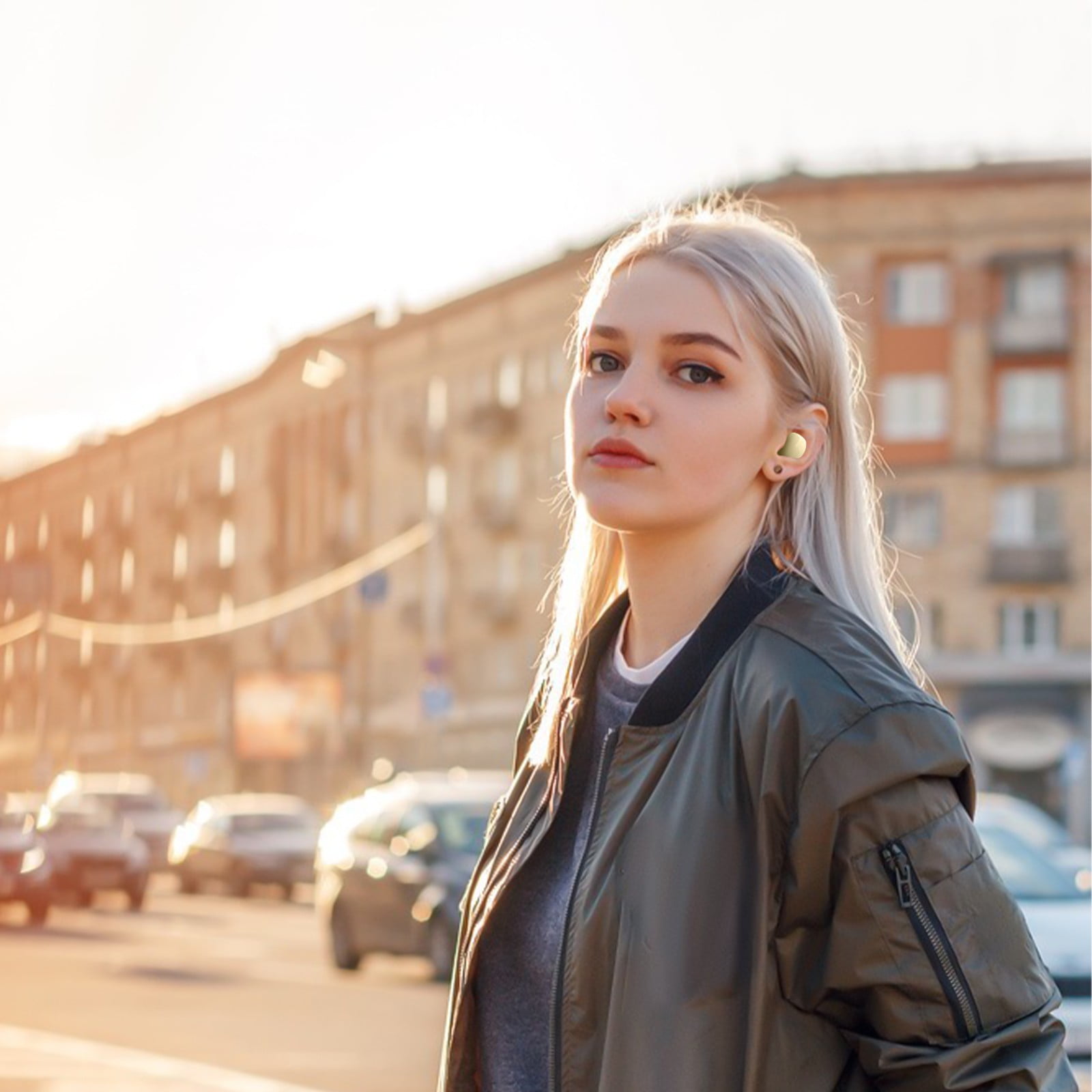 Grab Deal, Wireless Bluetooth Earbuds, In-Ear Lightweight Design, Built ...